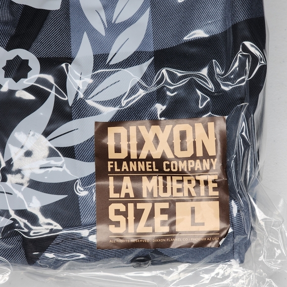 DIXXON | Jackets & Coats | Dixxon Flannel La Muerte Sherpa Lined ...